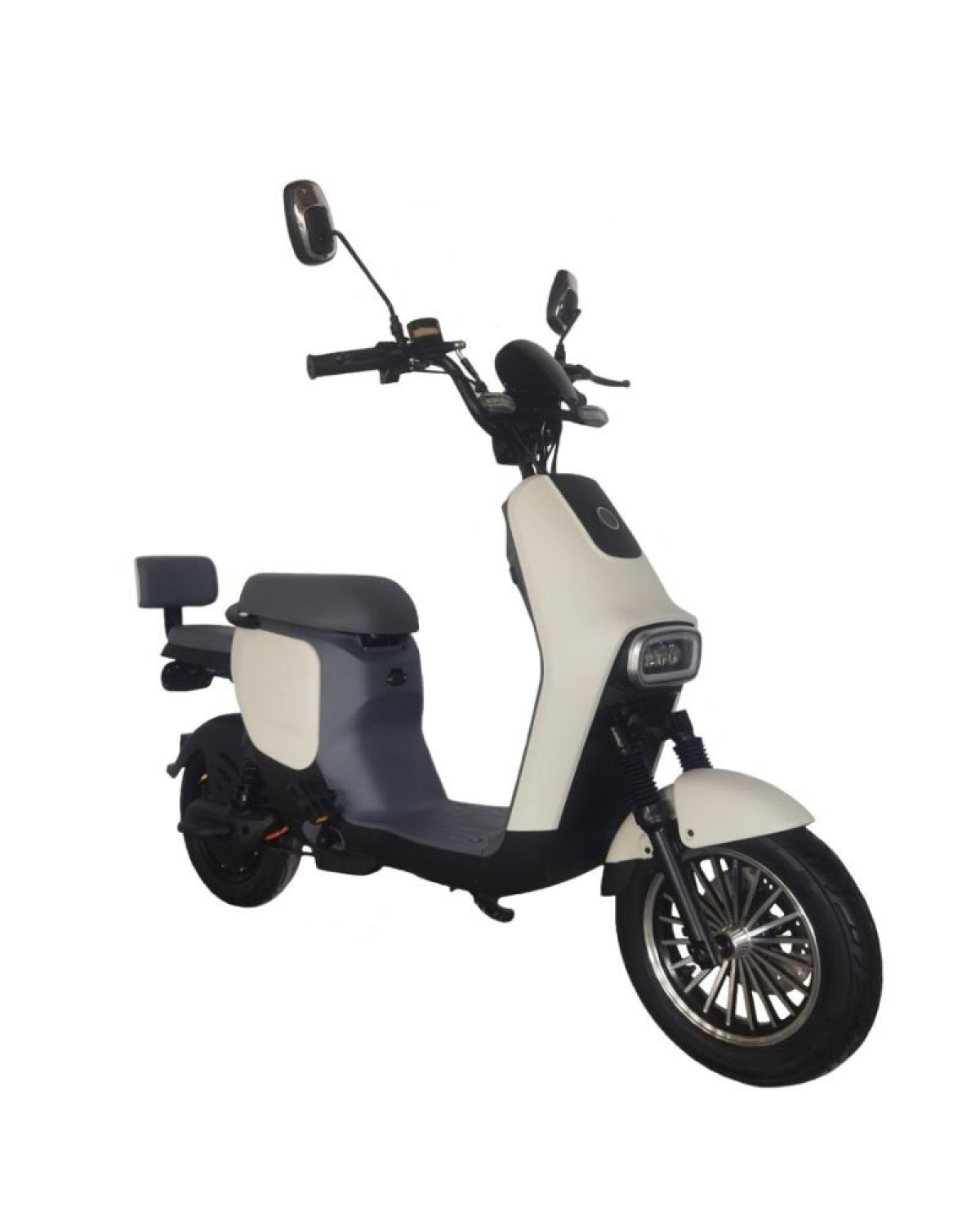 Elektrinis dviratis motoroleris LL-07 (1000W) baltas | RideOn.lt